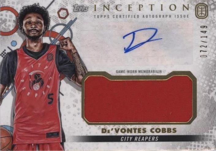 2022-23 Topps Inception OTE Overtime Elite - Inception Autographed ...