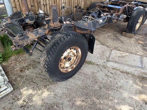 Land Rover defender 110 puma tdci 2.2 double cab rolling chassis ...