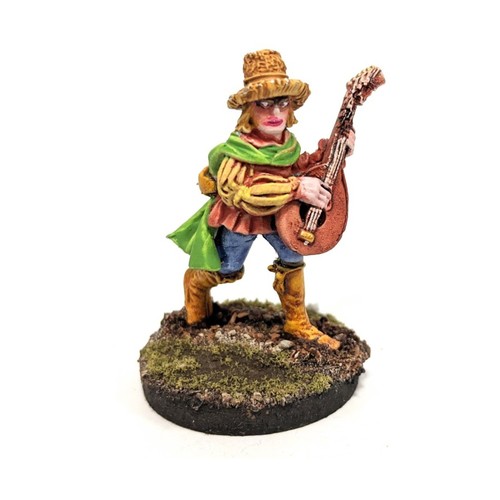 Alternative Armies 28mm Mini Human Bard w/Instrument Pack New | eBay