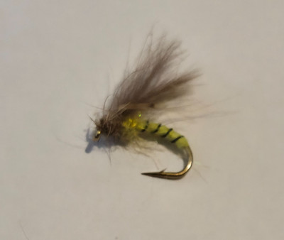 3 Yellow Owl C D C Fly Fishing Dry Trout Flies Size 10 | eBay UK