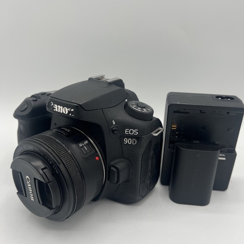 Canon EOS 90D DSLR Camera (4k UHD) w/ EF 50mm STM Lens [Read ...
