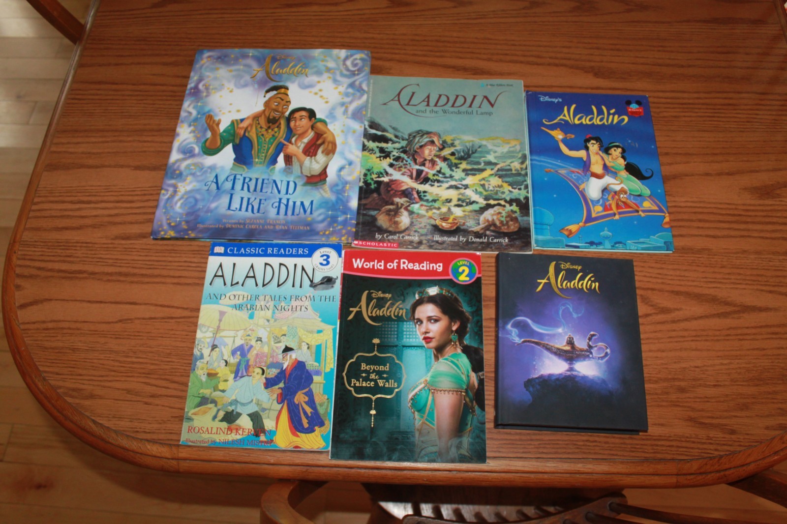 6 Disney Aladdin Picture Chapter Reader Books Lot Palace Lamp Friend | eBay