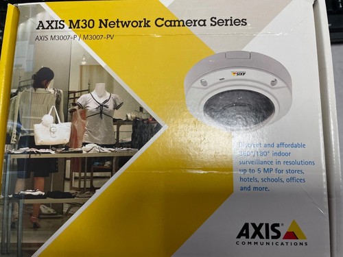 Axis M3007-P Fisheye Mini-Dôme Panoramique Caméra Réseau | eBay