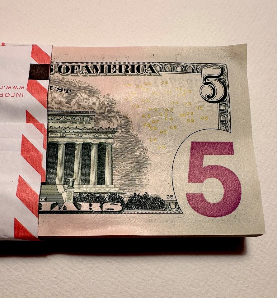 SEQUENTIAL VERY RARE $5 STAR NOTES. US Currency Error **Priced Per Note ...