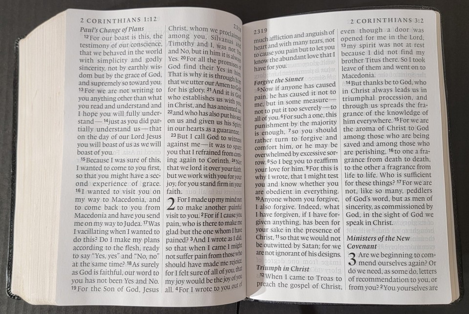 ESV Super Giant Print Bible/ Font Size-17pt/ TruTone Imitation Leather ...