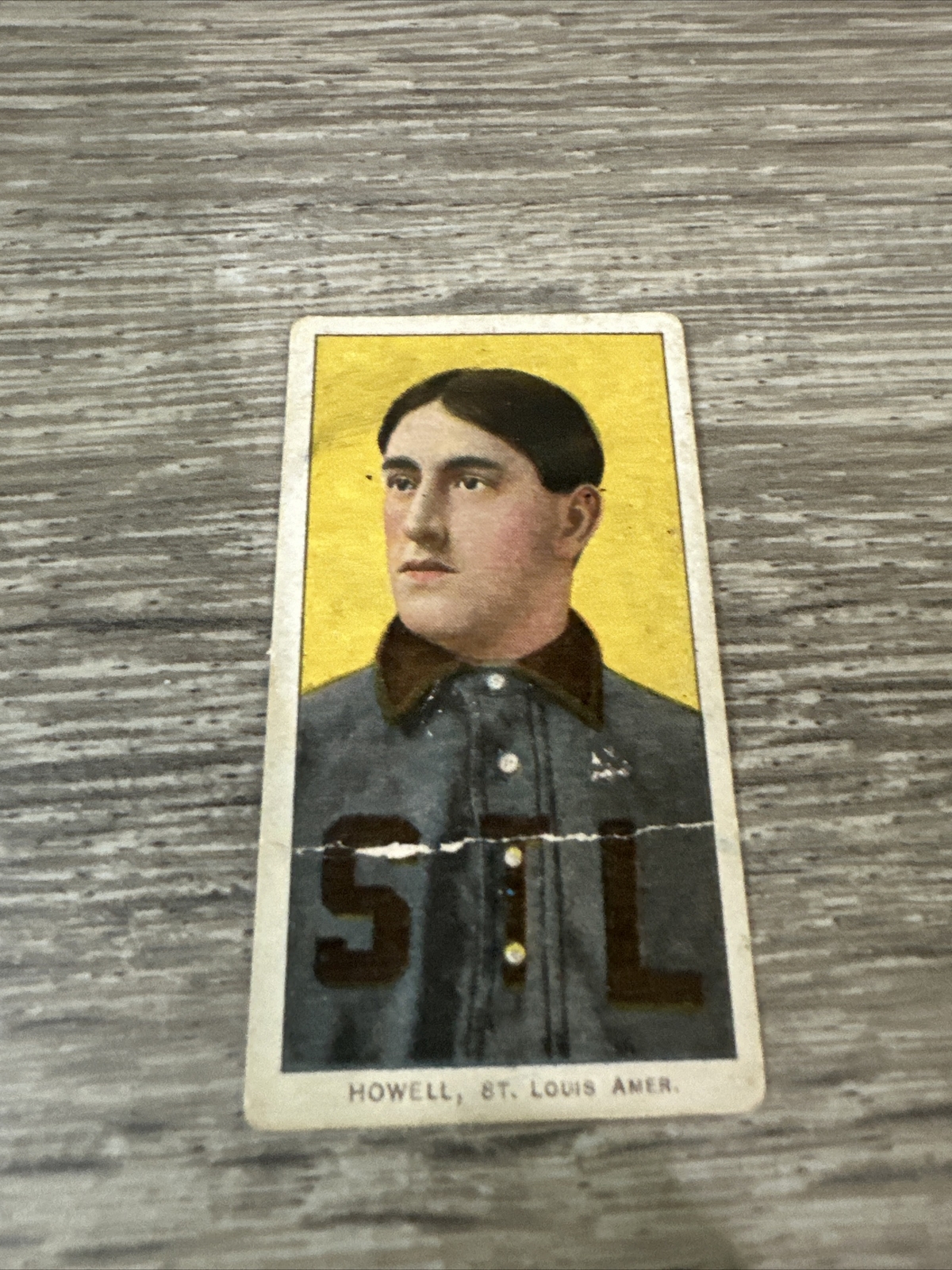 1909 T206 HARY HOWELL - 'PORTRAIT' - ST. LOUIS BROWNS - Sweet Caporal ...