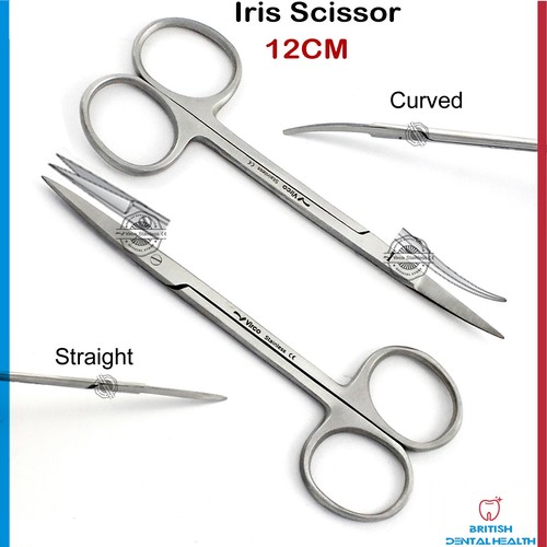 BODY PIERCING SHARP POINT SCISSORS (IRIS)TISSUE SCISSOR SUTURE ...