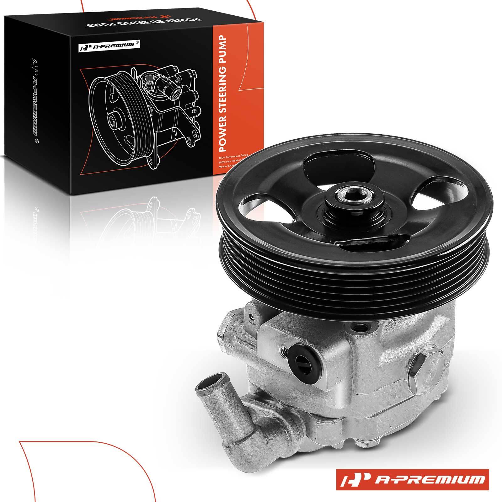 A-Premium Power Steering Pump with Pulley for Volvo XC90 2005-2011 4.4L ...