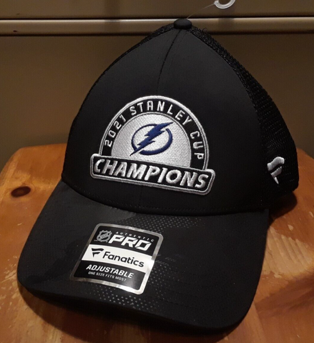 FANATICS TAMPA BAY LIGHTNING 2021 STANLEY CUP CHAMPIONS ADJUSTABLE ...
