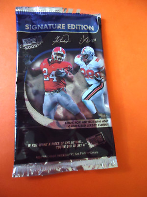 2009 Press Pass Football card wrapper - Signature Edition | eBay