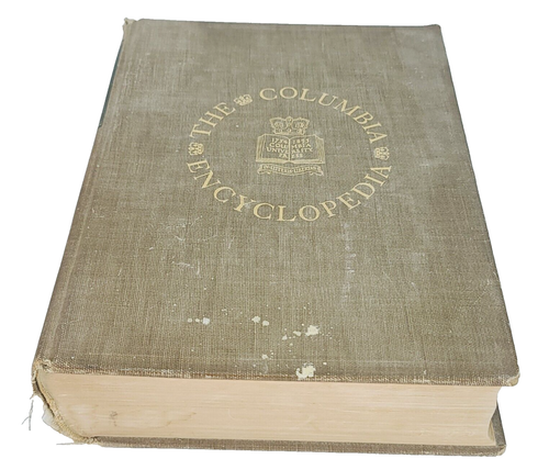 The Columbia Encyclopedia in One Volume First Edition 1st Printing 1935 ...