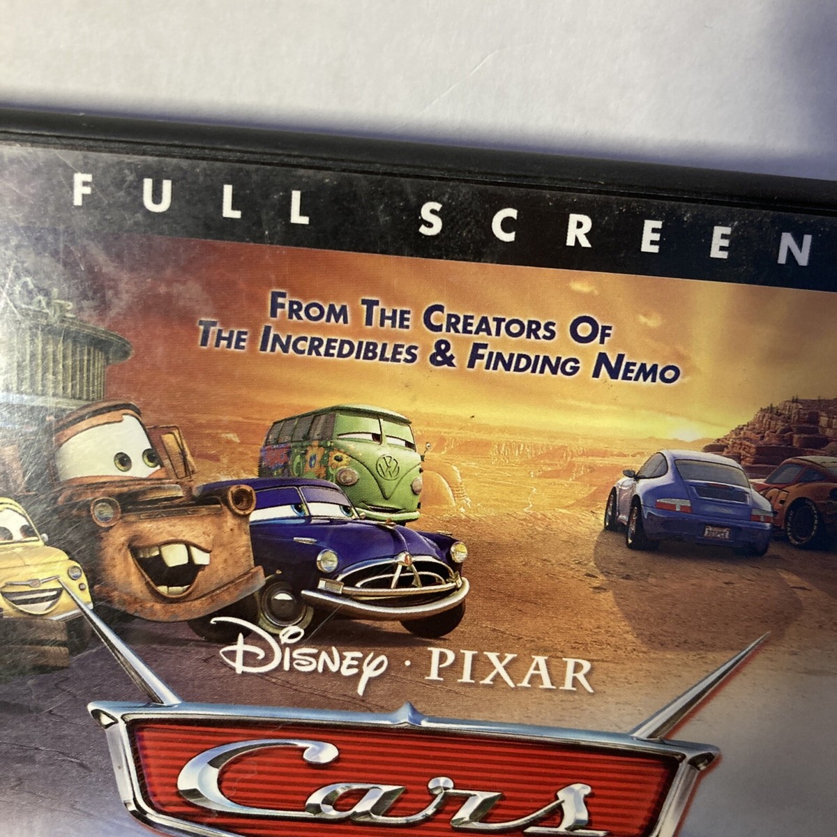 Disney Pixar Cars Dvd 2006 Full Frame