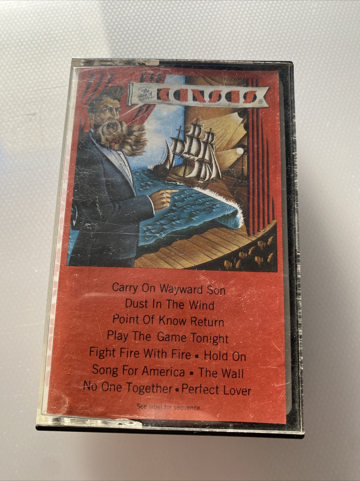 Kansas The Best of Kansas Cassette Tape 1984 CBS Records h29 1 ...