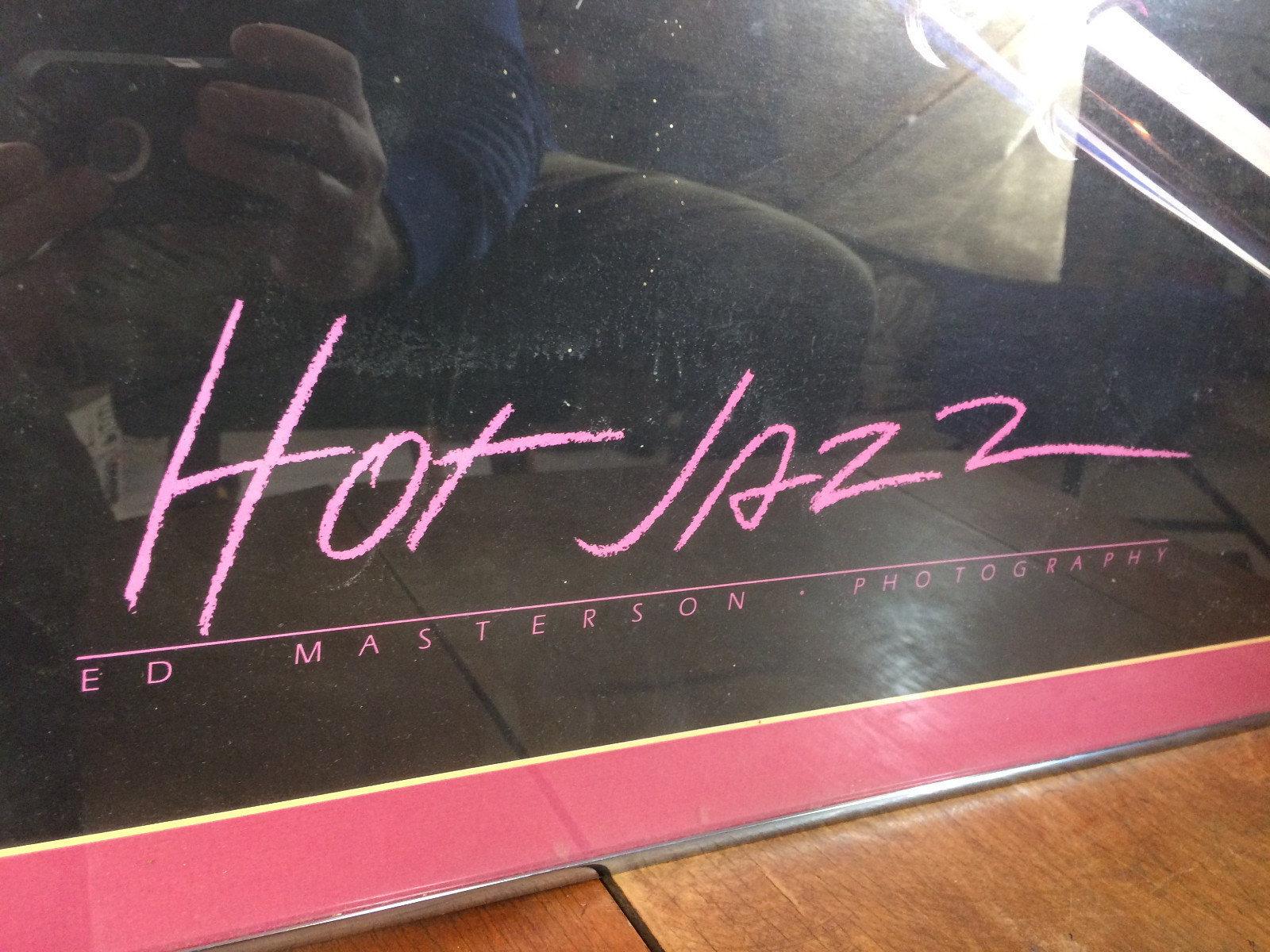 Vtg 80s Ed Masterson Photography Hot Jazz Music Flute Instrument Poster ...