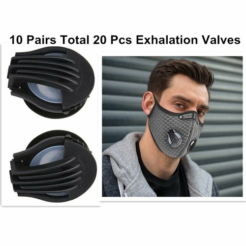 Exhalation Valve For Face Mask Replacement Black Air Breathing Valves ...