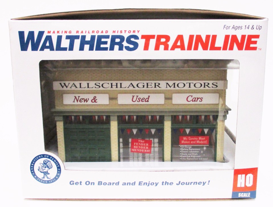HO Scale Walthers Trainline 931-805 Wallschlager Motors Built-Up | eBay