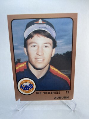 1988 Auburn Astros ProCards #1954 Ron Porterfield Trainer New Mexico ...