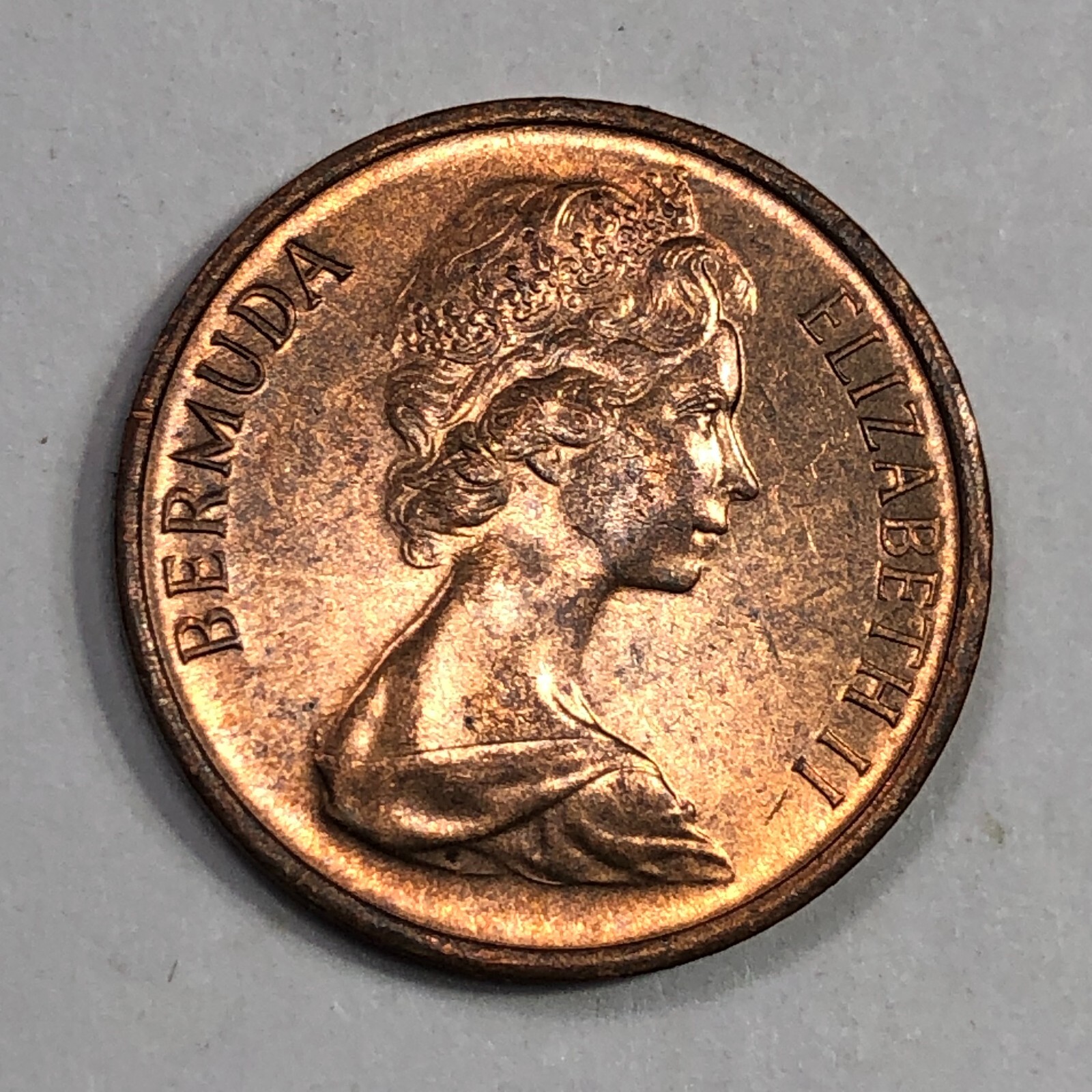 1977 Bermuda One Cent Foreign Coin #2416 | eBay