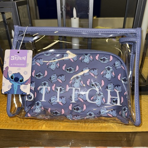 Disney Stitch at Primark Set of 2 Toiletry and Cosmetic Bags - NWT | eBay