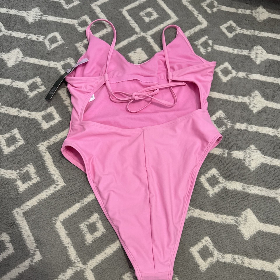 Medium Wild Fable Pink swimsuit one piece bathing suit | eBay
