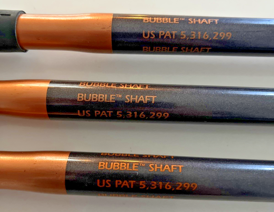 TaylorMade Titanium Bubble Shaft Driver 10.5 & 3 Wood & 5 Wood S90 Plus ...