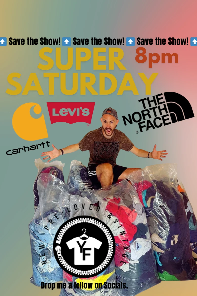 🔥 Super Saturday 8pm 🔥 North Face, Carhartt & Levi's... - eBay Live