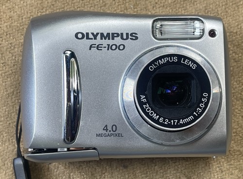 Olympus FE-100 Digital Camera 4.0MP 3X ZOOM working with batteries | eBay UK