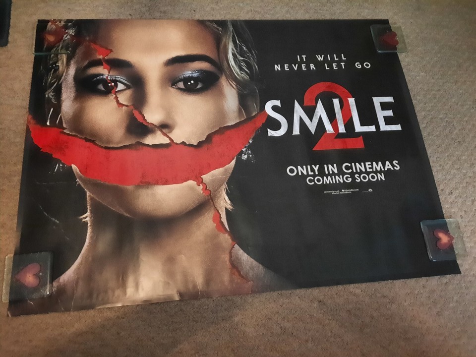 SMILE 2 - 30”x40” Cinema Quad Poster/ Teaser/ Dbl Sided. Naomi Scott ...