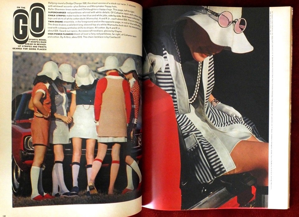 Seventeen Magazine ~ April 1969 ~ Lucy Angle Michael York Summer ...