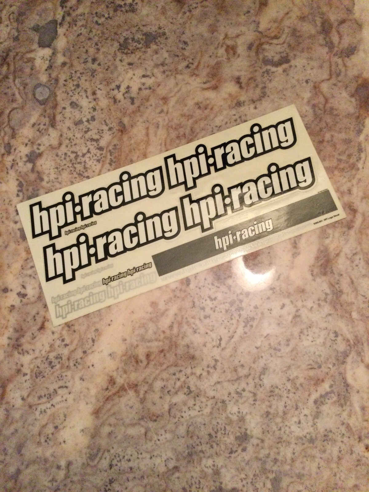 Vintage HPI Racing Decal Sticker Sheet RC Car RS4 Super Pro Nitro ...