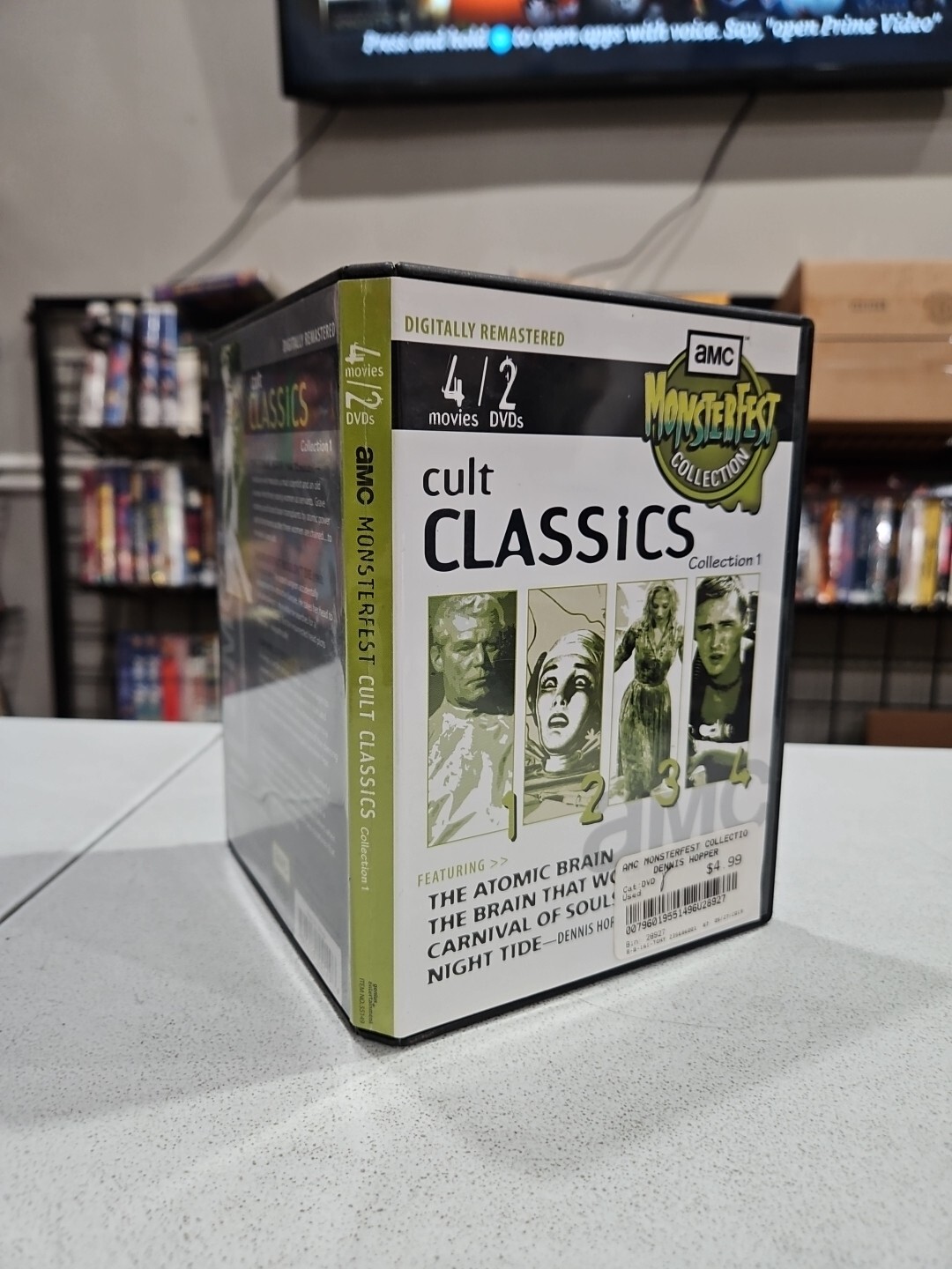 AMC Monsterfest Cult Classics Collection 1 (DVD, 2003, 2-Disc Set) 4 ...