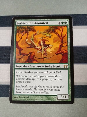 Seshiro the Annointed Champions of Kamigawa Magic MTG LP English | eBay