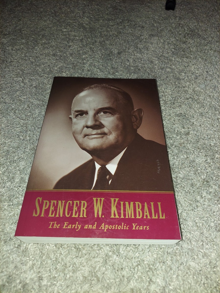 Edward Kimball Biography Spencer W. Kimball By Kimball, Edward L.
