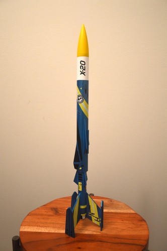 Estes Starblazer X-20 Model Rocket Clone kit w/Stickershock decals ...