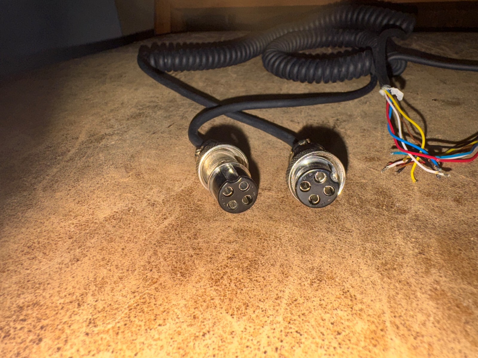 CB Radio Workman Replacement Cords Connector Microphone lot 4 Pin ...