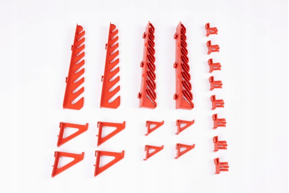 WALL MOUNT STORAGE BOARD ORGANIER BOXES GARAGE DIY BIN PANEL RACK BUILD ...