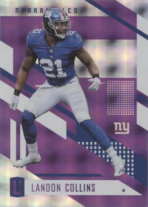 2017 Panini Unparalleled - Landon Collins #106 Purple /99 for sale ...