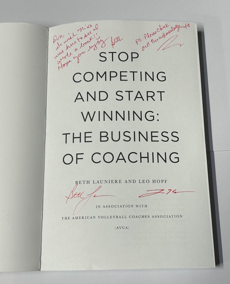Stop Competing and Start Winning by Beth Launiere &b Leo Hopf Paperback ...