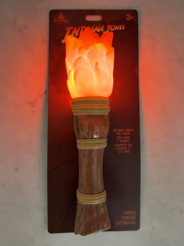 🔥Disney Parks - INDIANA JONES - Light Up Torch💥 | eBay