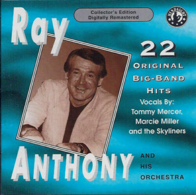 Ray Anthony His Orchestra - 22 Original Big Band Hits - New & Sealed ...