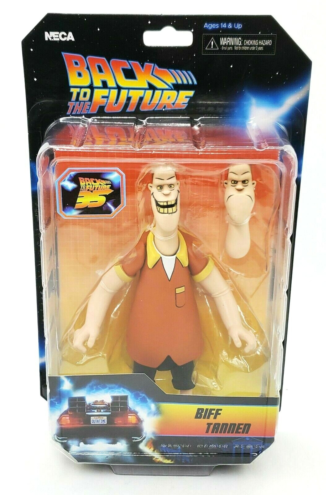 Neca Back to the Future - Biff Tannen 7in. Action Figure (53606) for ...