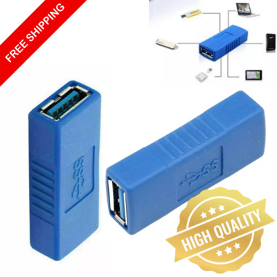 NEW USB 3.0 A Female to Female Converter Adapter Connector Joiner ...