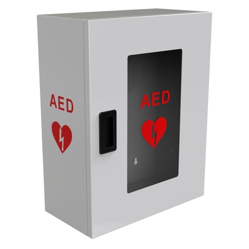 ISOP AED Defibrillator Storage Cabinet | Wall Mounted First Aid Box ...