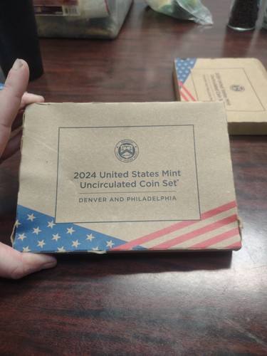 2024 US Mint Uncirculated Coin Set opened Box Included P And D ...