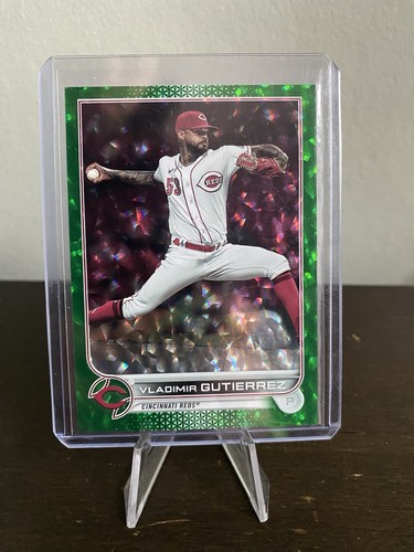 2022 Topps Series 2 - Vladimir Gutierrez #631 Green Foilboard /499 for sale online | eBay