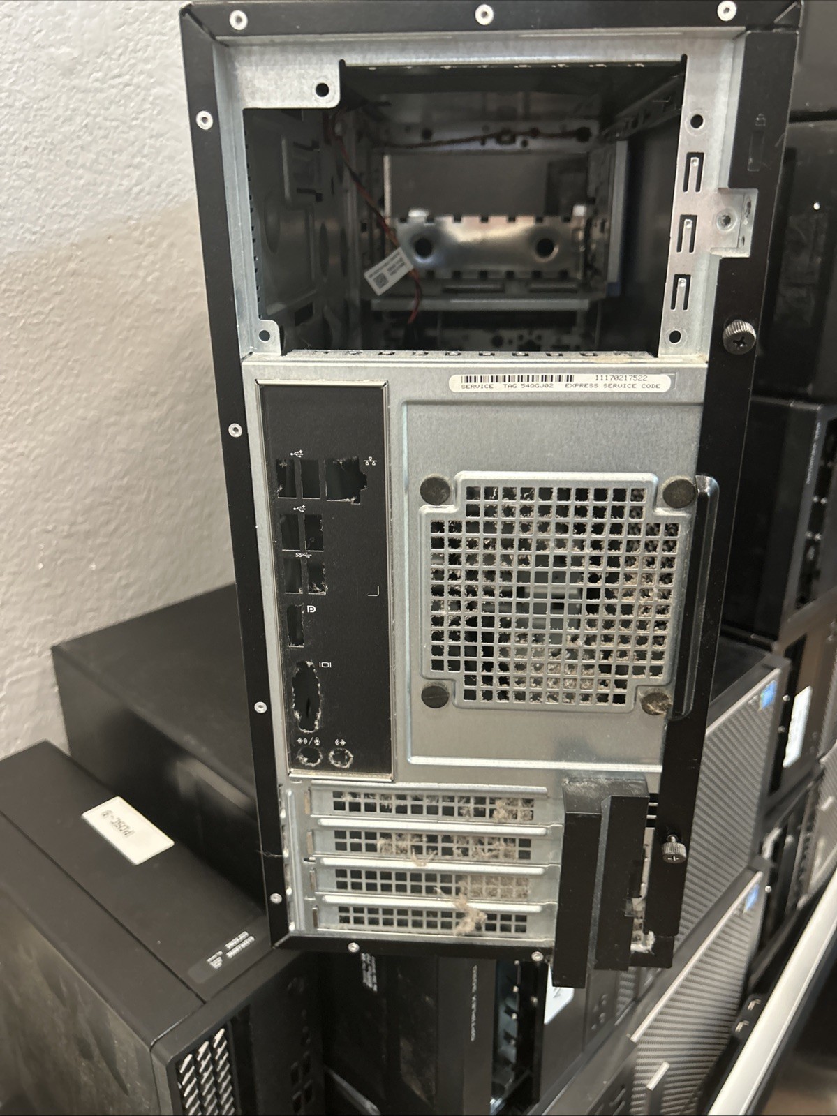 Genuine DELL Optiplex 3020 SFF PC Bare Chassis Case &Side Panel Door ...