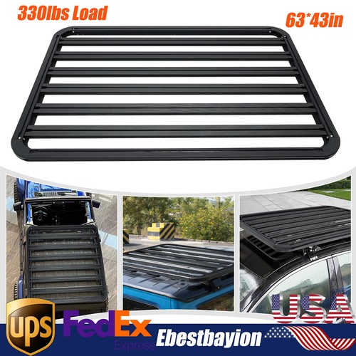 63"x43" Universal Roof Rack Platform Heavy-duty Aluminum Roof Rack ...