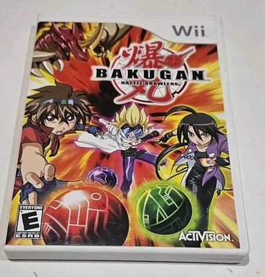 Bakugan Battle Brawlers (Nintendo Wii) - Complete w/ Manual & Tested ...