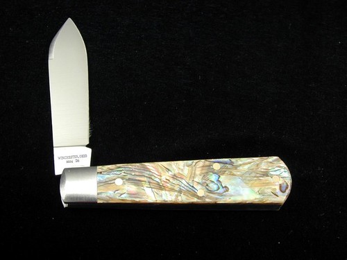 DOLLAR KNIFE CO ABALONE JACK KNIFE BY COOPER CUTLERY SCHATT & MORGAN ...