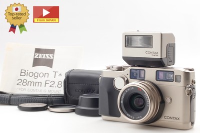 [MINT w/ Flash] Contax G2 35 Film Camera Biogon 28mm F2.8 Lens TLA200 ...